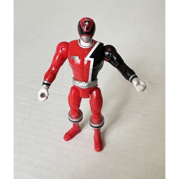 Bandai | Toys | Power Rangers Super Megaforce Spd Red Ranger Figure 5 ...